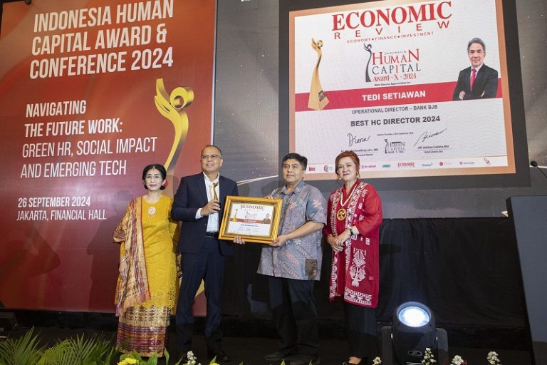 bank bjb Raih 3 Penghargaan Indonesia Human Capital Award (IHCA) X 2024 | Suara Aspirasi Rakyat